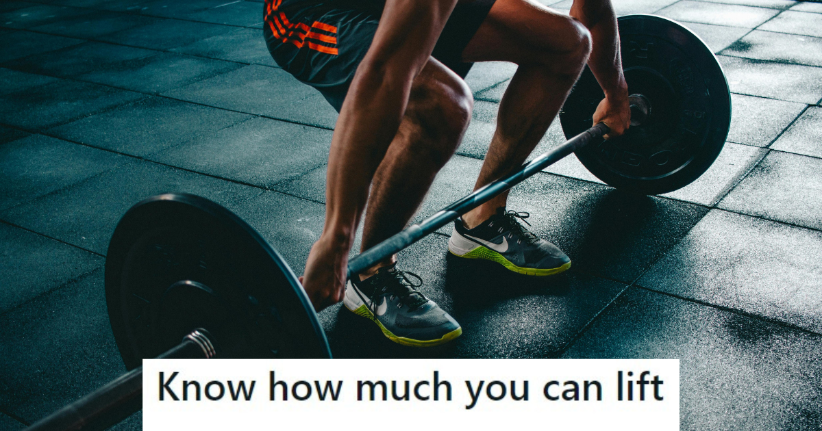 Arrogant Teammate Refused To Ask For Help With Weight Lifting, So They ...