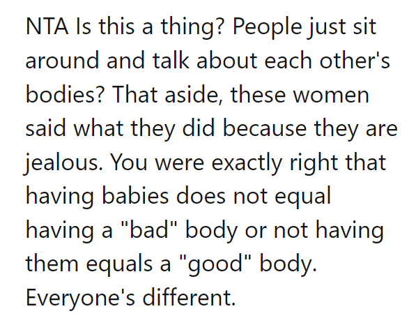 Coworkers Went To A Pool And Somebody Made A Rude Comment About Her ...