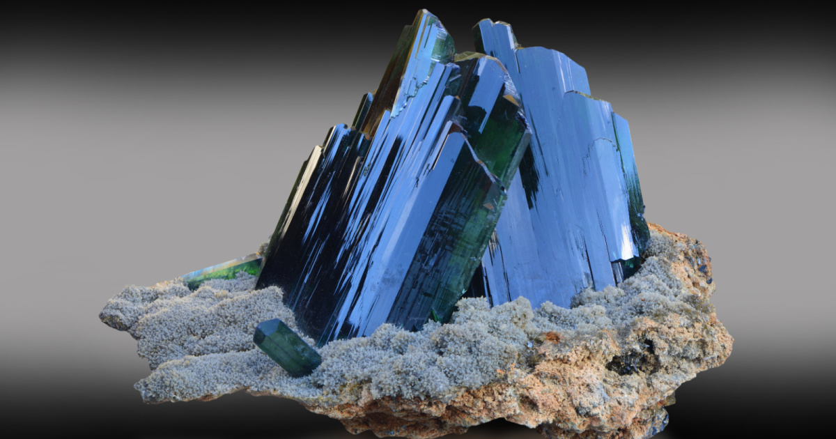 Vivianite Is A Strange Mineral Crystal That Grows In A Very Gruesome ...