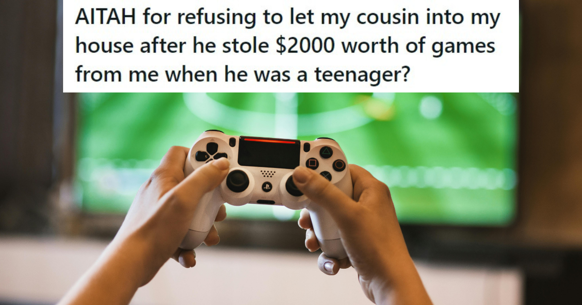 His Cousin Stole His Gaming Collection Worth $2,000. Now His Mother ...