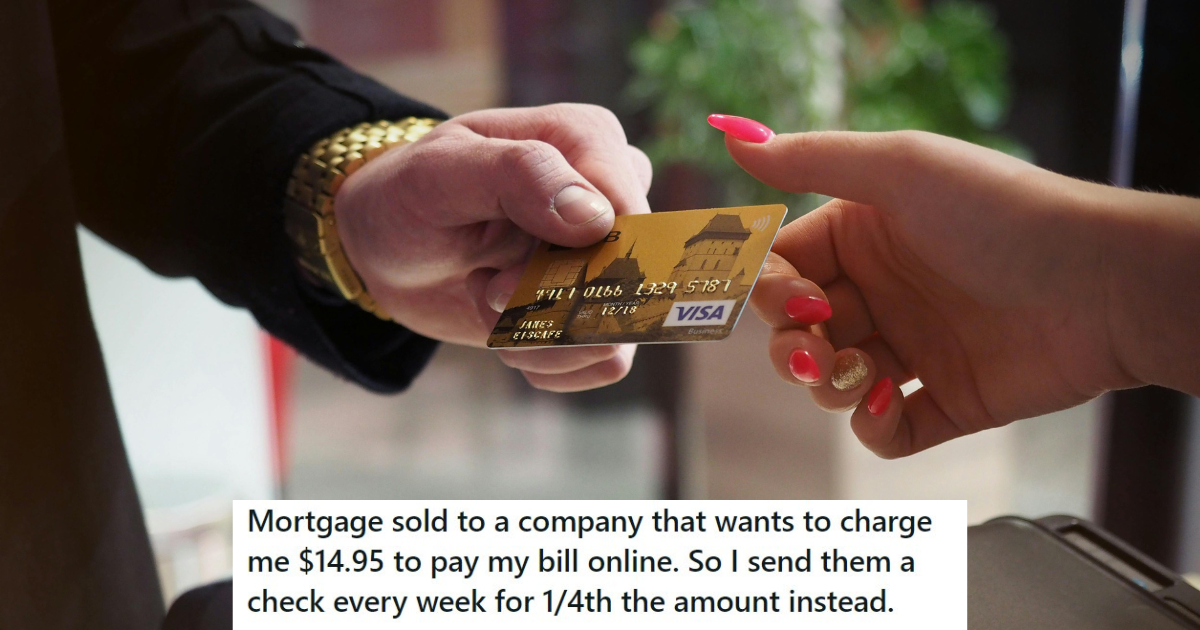He Was Being Charged Extra To Make His Online Transactions, So He ...