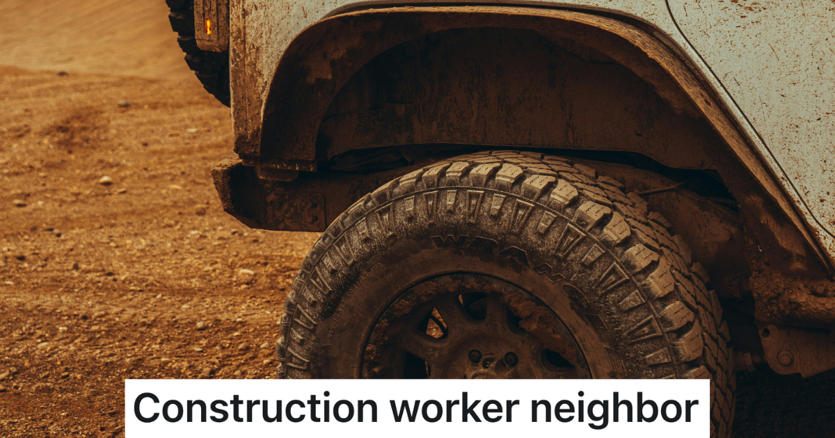 Neighbor Cut Through His Property And Tore Up His Driveway, So He ...