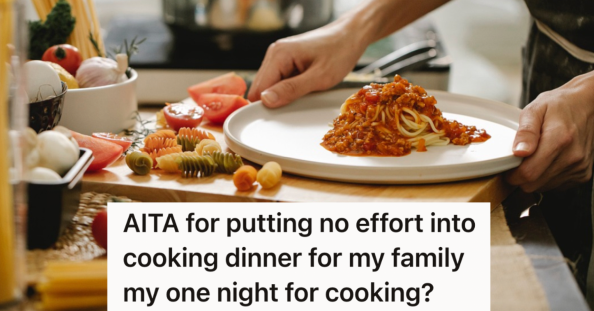 15-Year-Old Cooks Dinner For His Family One Night A Week, But No Matter ...