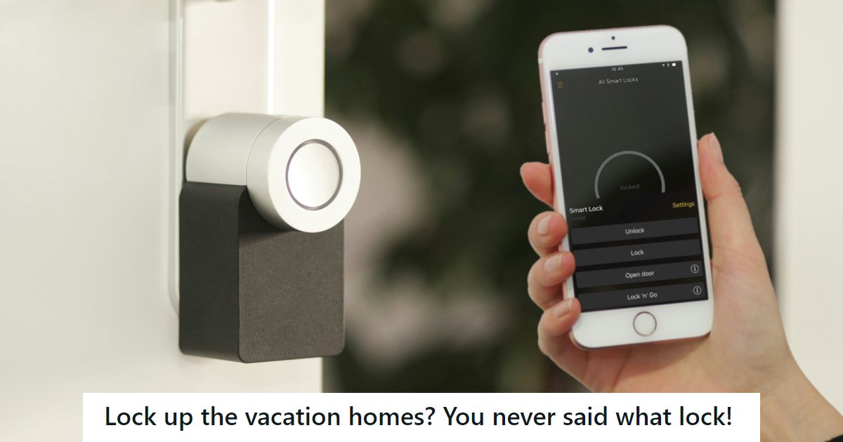 Homeowner Insists On Fancy Biometric Locks, But When Maintenance ...