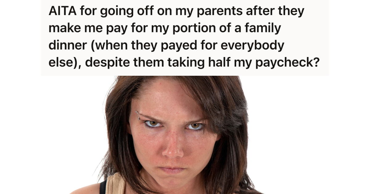 Teenager Challenges Her Parents’ Unfair Financial Demands And Lack Of Support, So They Kick Her ...