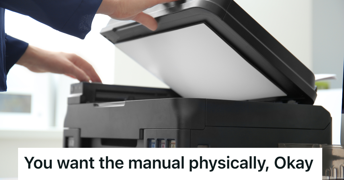 Customer Demands A Physical Manual For Their Camera, So Retail Employee ...