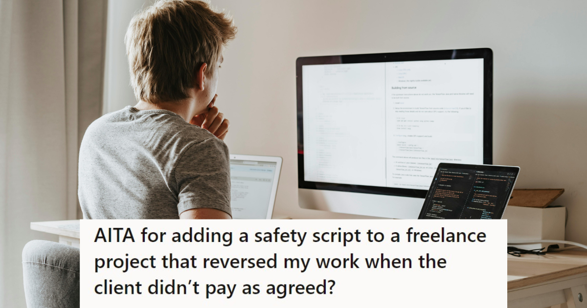 Client Refused To Pay Him The Promised Amount For His Freelance Work ...