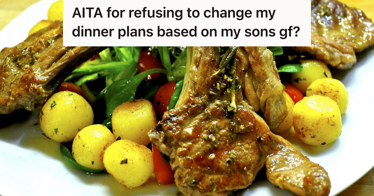 Her Son Invited His Vegan Girlfriend Over For Dinner, So She Offered To ...