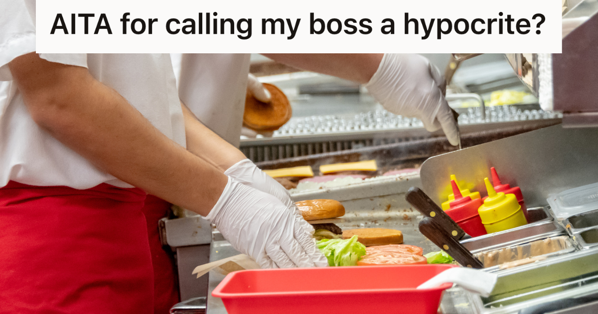 Fast Food Employee Receives A Write-Up For A Mistake, But When He Sees ...