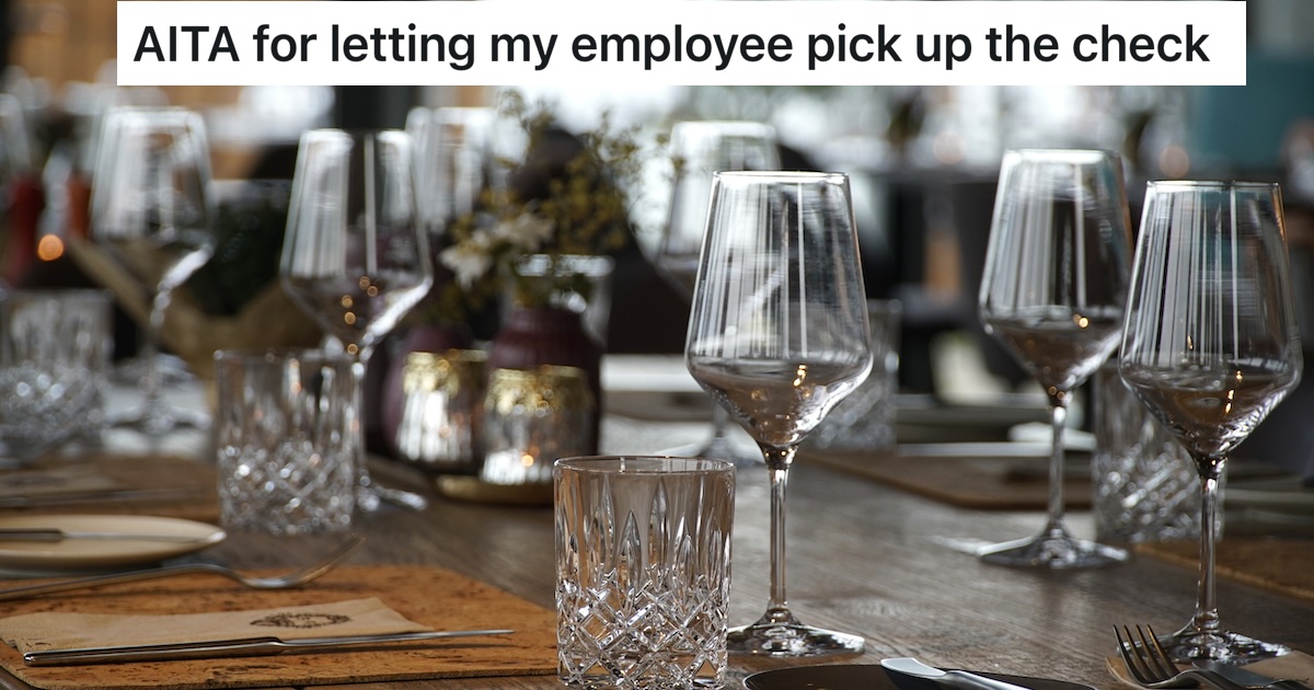 Boss Lets Employee Pick Up the Tab, But Only Expenses His Own Lunches ...