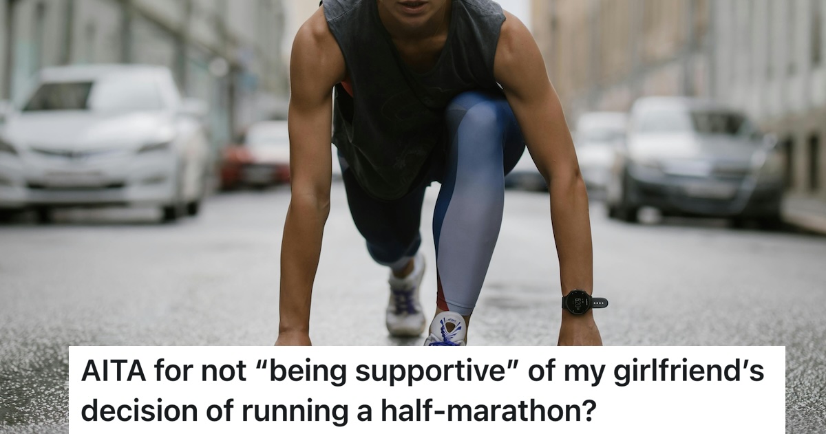 Girlfriend Signs Up For A Half-Marathon Just to Skip An Event, But Her ...