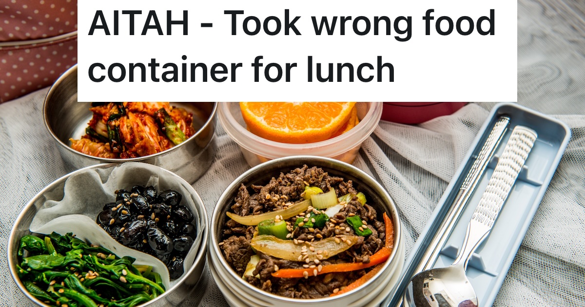 After She Grabbed The Wrong Lunch Container, Her Husband Gave Her An ...