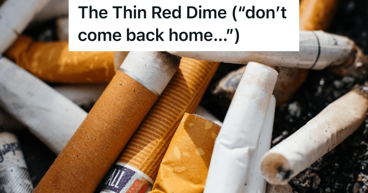 His Dad Threw Coins At Him And Told Him To Come Back With Cigarettes ...