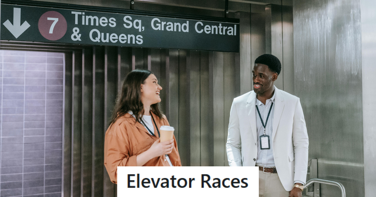 Office Elevator Race Takes A Hilarious Twist When Quick-Thinking ...
