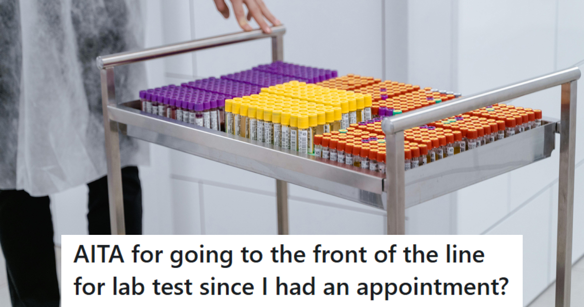 A Patient’s Pre-Booked Lab Appointment Causes Tension As Walk-Ins ...