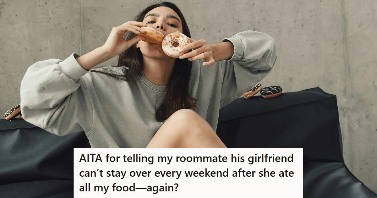 His Roommate’s Annoying Girlfriend Kept Eating All His Food Every Time ...