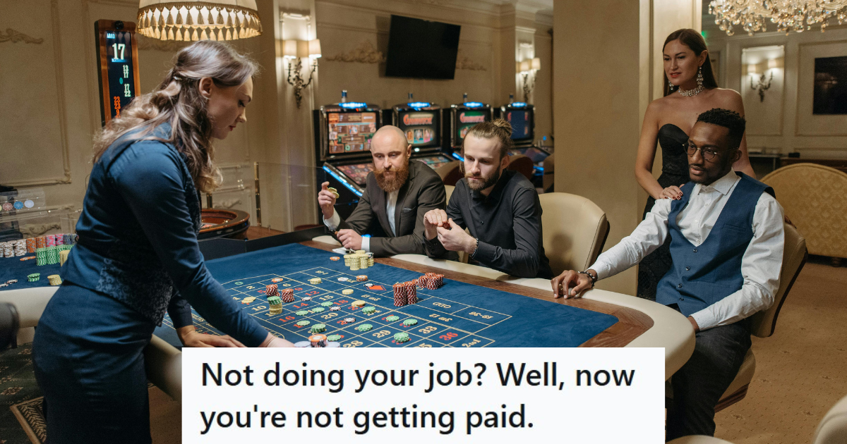 Casino Dealer Refused To Admit That A Player Won, So They Did His Best ...