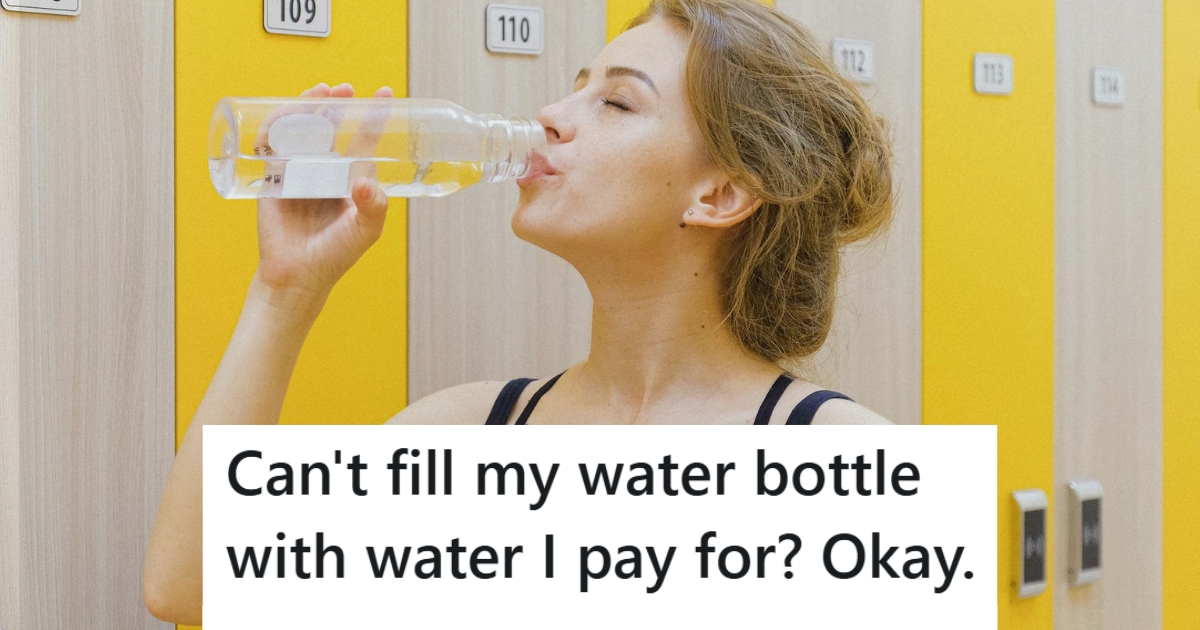 She Was Told Students Are Not Allowed To Fill Personal Water Bottles ...