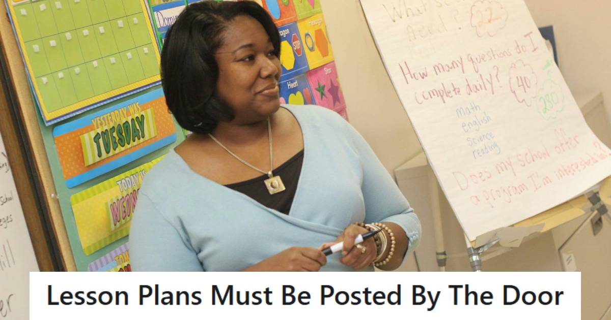 Fed-Up Teacher Writes Lesson Plans In Ketchup To Highlight A Ridiculous ...