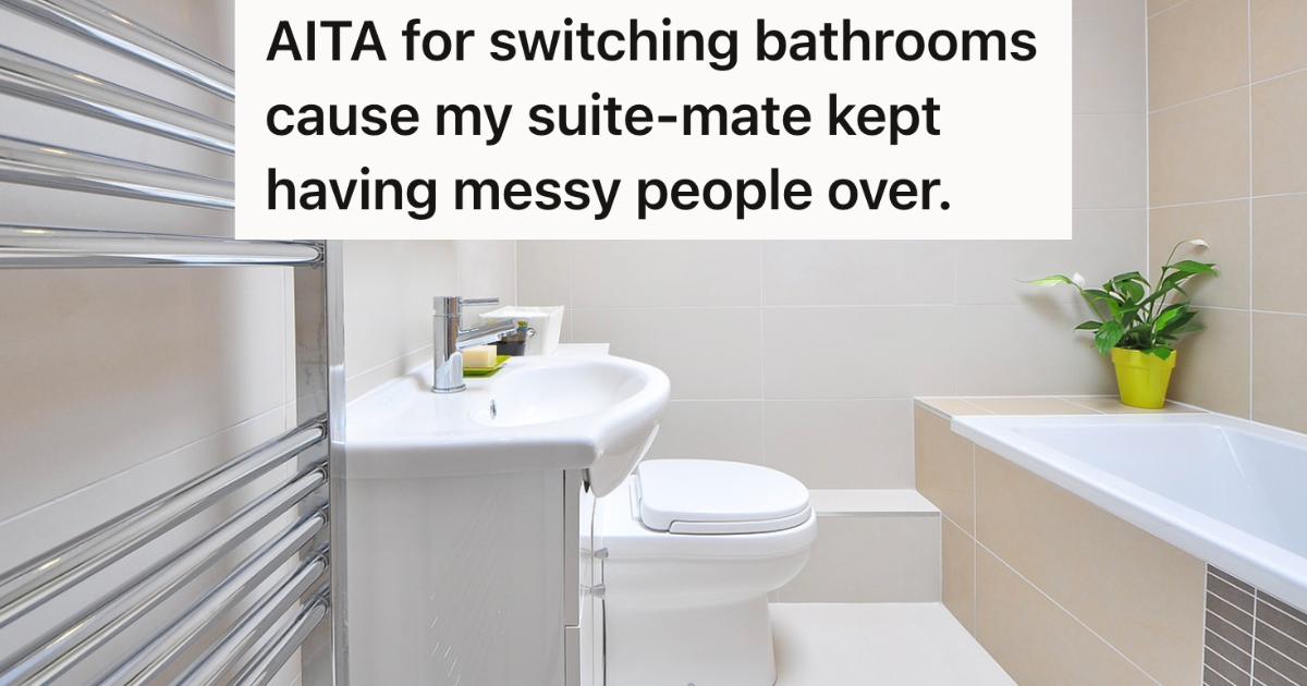 Her Roommate’s Guy Friends Leave Their Shared Bathroom In A Gross State ...