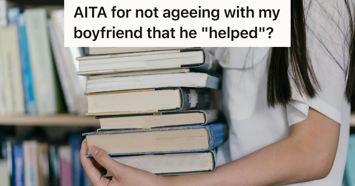 Her Boyfriend Picked Her Up So She Wouldn’t Have To Carry Heavy University Books Home By Herself ...