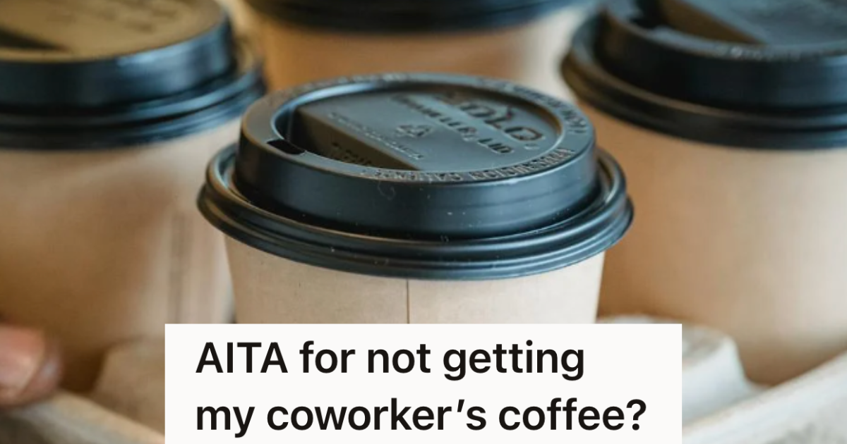 Several Coworkers Had A Tradition Of Going To Get Coffee Together, But ...