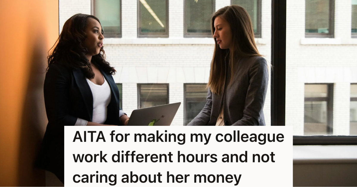 She Always Takes The Train To Work, But Her Coworker Is Mad At Her For ...