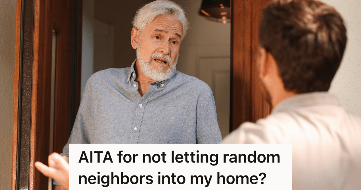 Their Upstairs Neighbors Asked If They Could Use The Basement During A ...