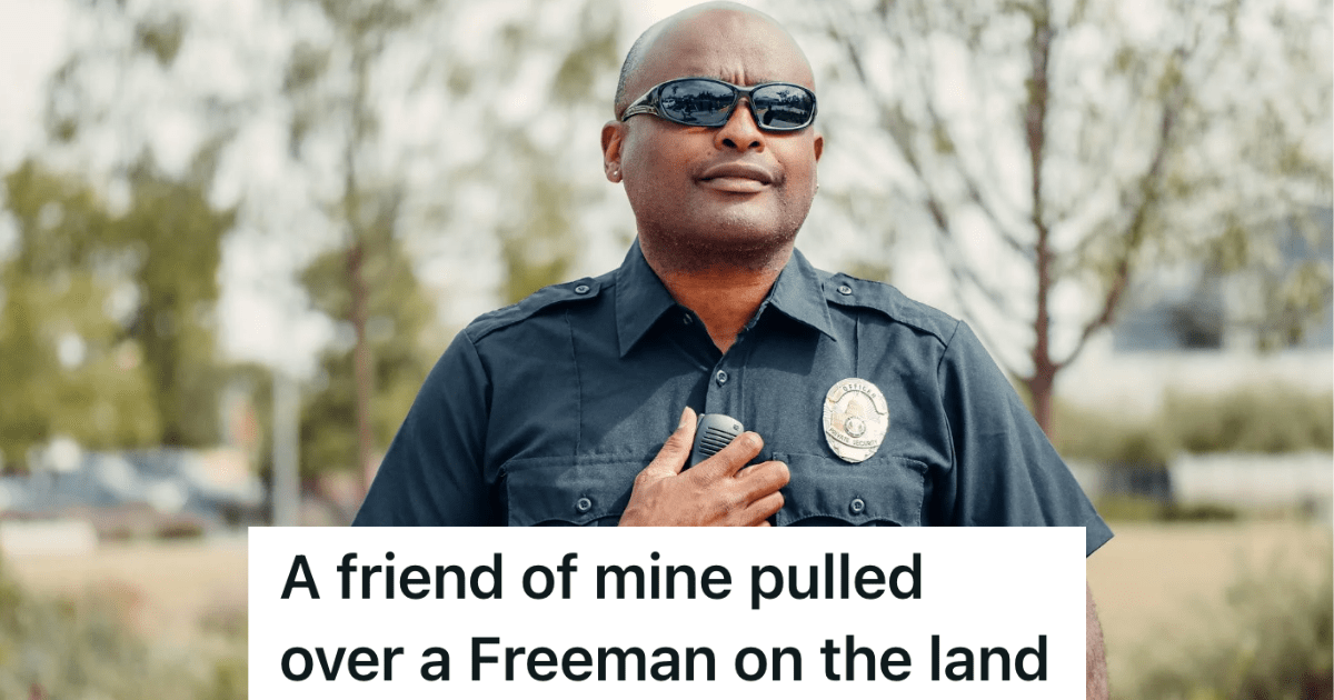 Police Officer Had A Sovereign Citizen’s Vehicle Towed, So When They ...