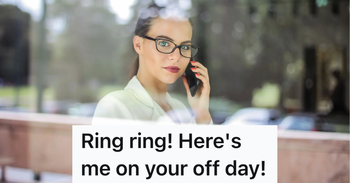 Boss Called To Chat About A Non-Emergency Issue On An Employee’s Day ...