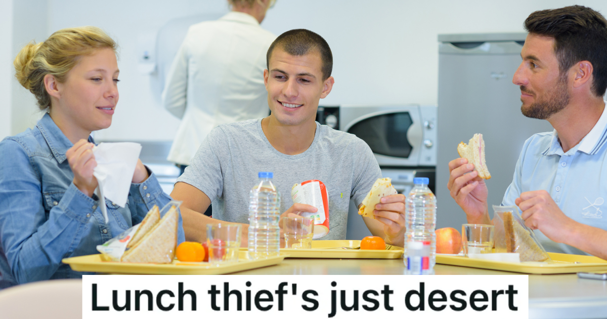 He Told His Doctor That Someone At Work Is Stealing His Lunch, So He ...