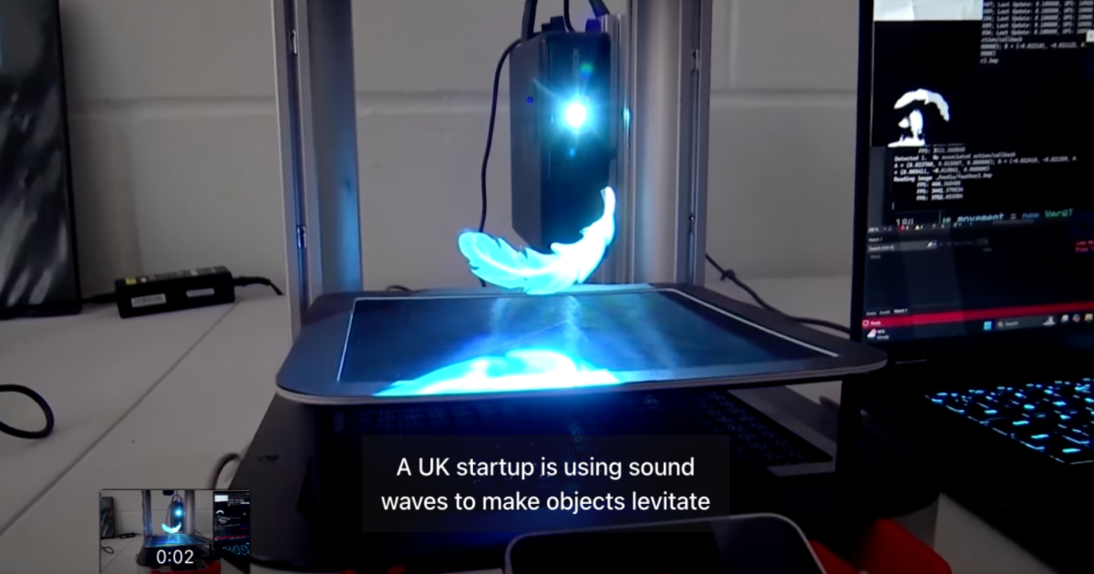 Acoustic Levitation Is A “Magic Trick” That Uses Sound To Levitate Objects » TwistedSifter