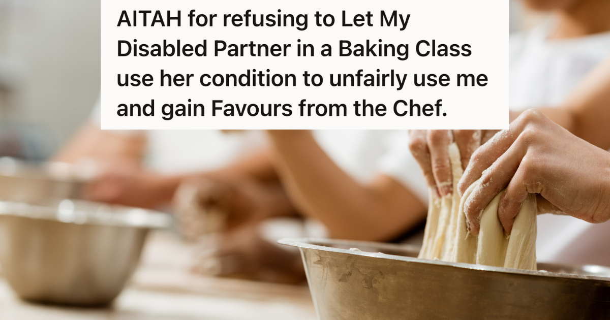 Guy Was Paired With A Disabled Woman In His Baking Class, But When She ...