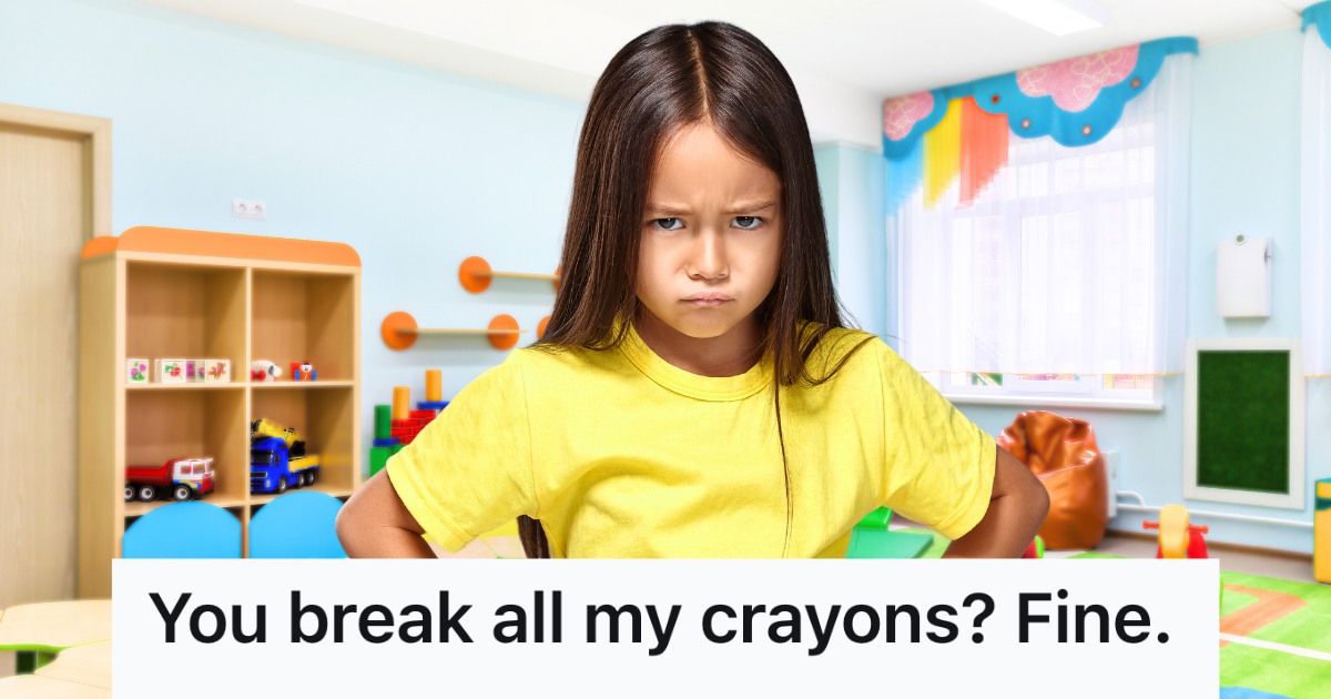 One Kindergardener Is Tired Of Their Desk Mate Breaking All Their ...