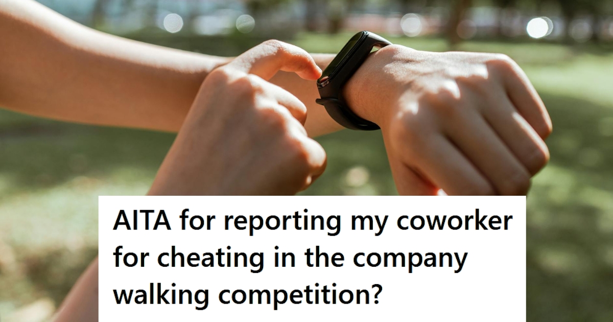 Woman’s Company Started A Walking Competition, And Everyone Was Having ...