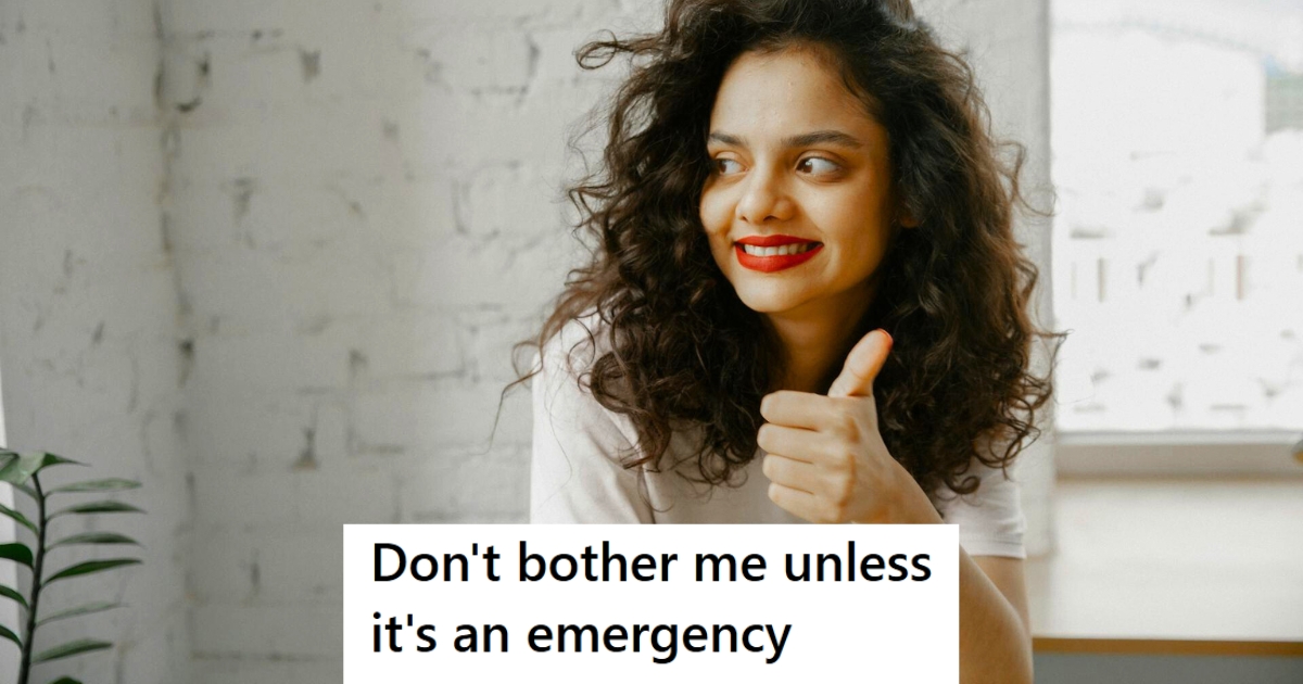 Woman’s Boss Told Her To Not Bother Him Unless She Had An Emergency, So ...