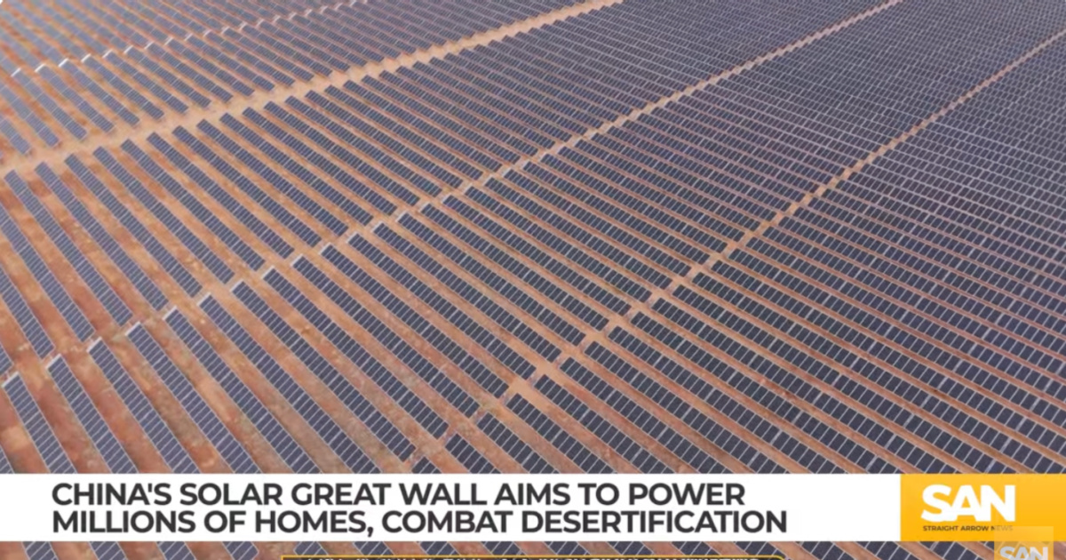 China’s Great Solar Wall Could Provide Power Far Outside Their Capital ...