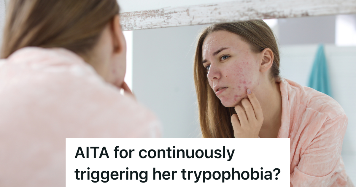 Student With Acne Is Triggering Another Student’s Trypophobia, But The ...