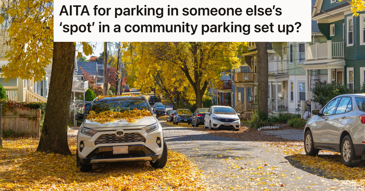 Neighbor Parks In An Available Parking Spot, But Another Neighbor Who ...