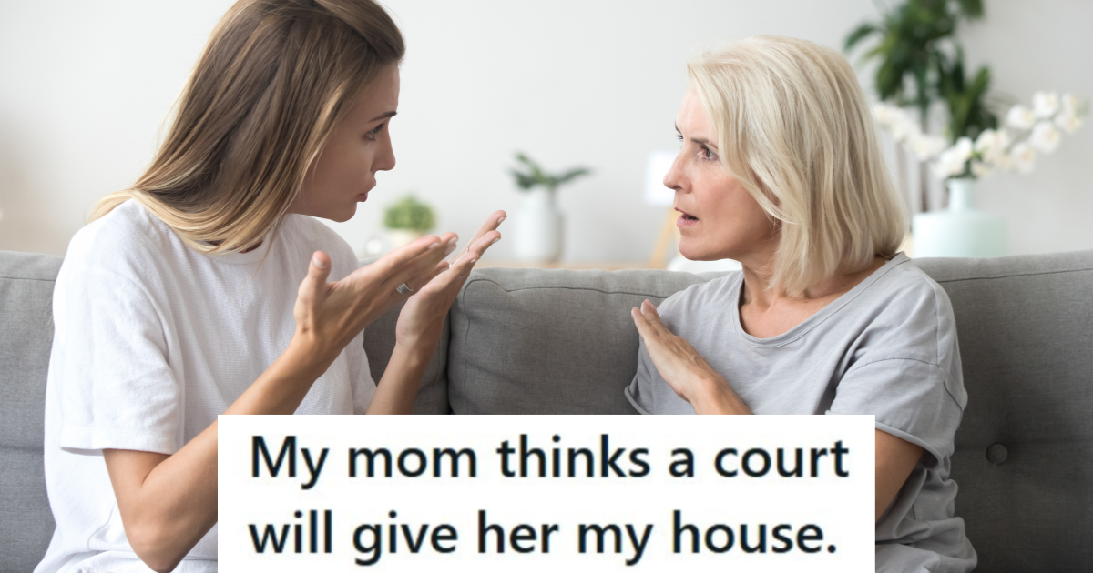 Woman Let Her Parents Stay At Her House Without Making A Dime Off Of ...