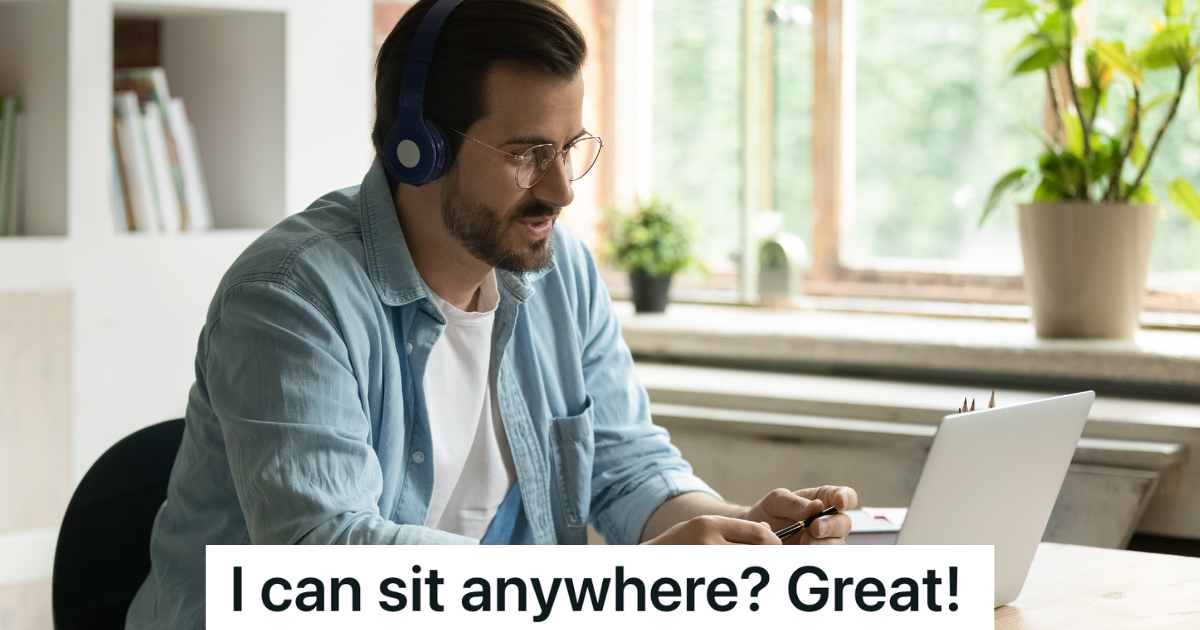 Employee Doesn’t Like The Dark Corner Where His Desk Is Located, So He ...