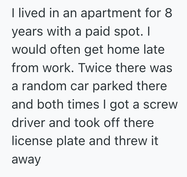 Someone Takes His Parking Space Again, So He Makes It Difficult For The ...