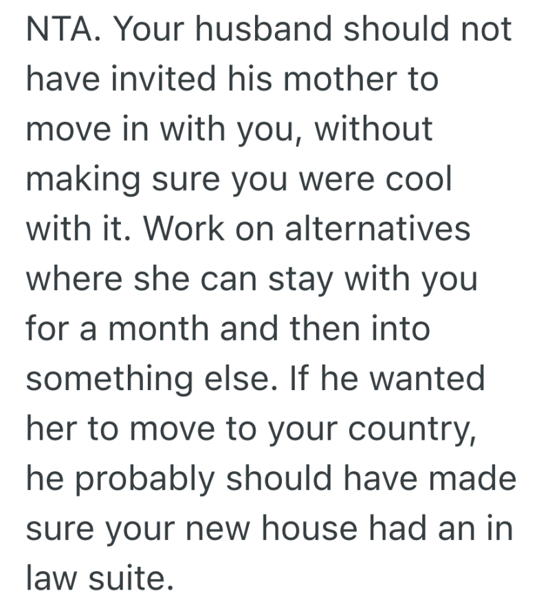 Husband’s Mom Wants To Stay For Months After Retiring, But Wife Says ...