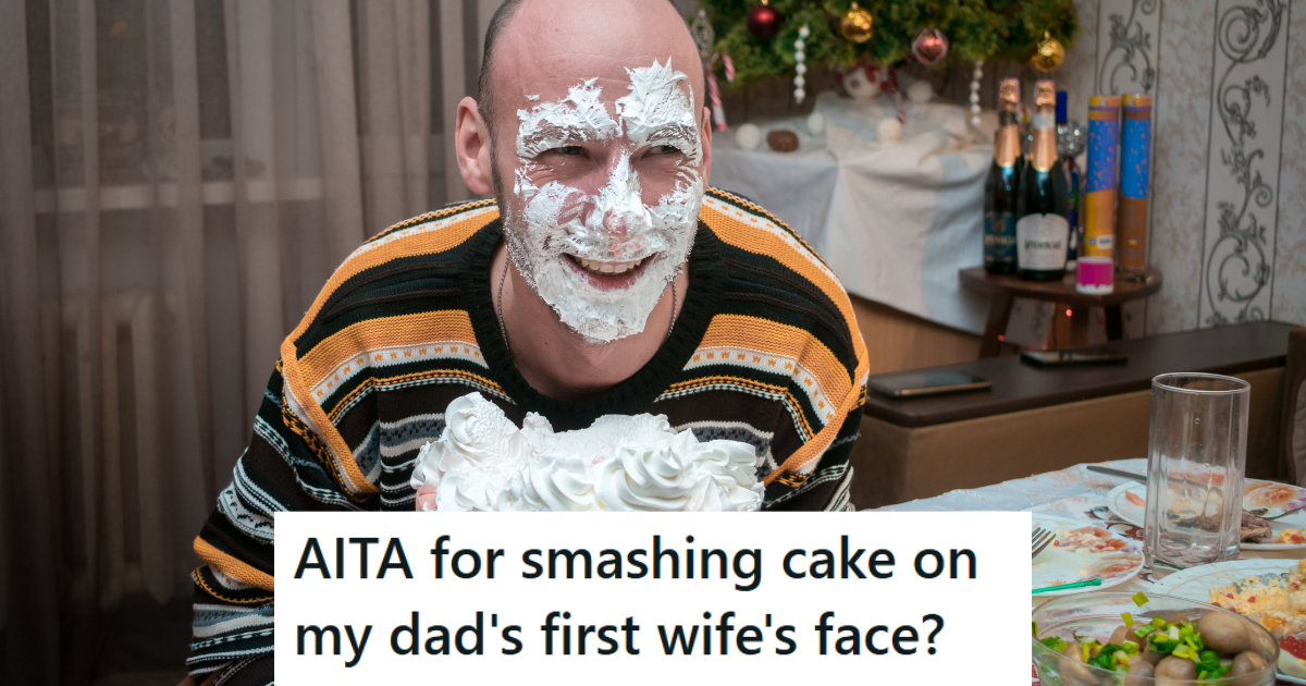 Her ‘Aunt’ Smashed Cake In Her Brother’s Face On His Birthday, So She ...