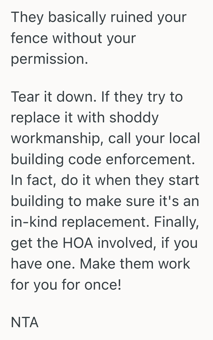 Negligent Neighbors Ignored Building Codes And Cheaped Out On Fence ...