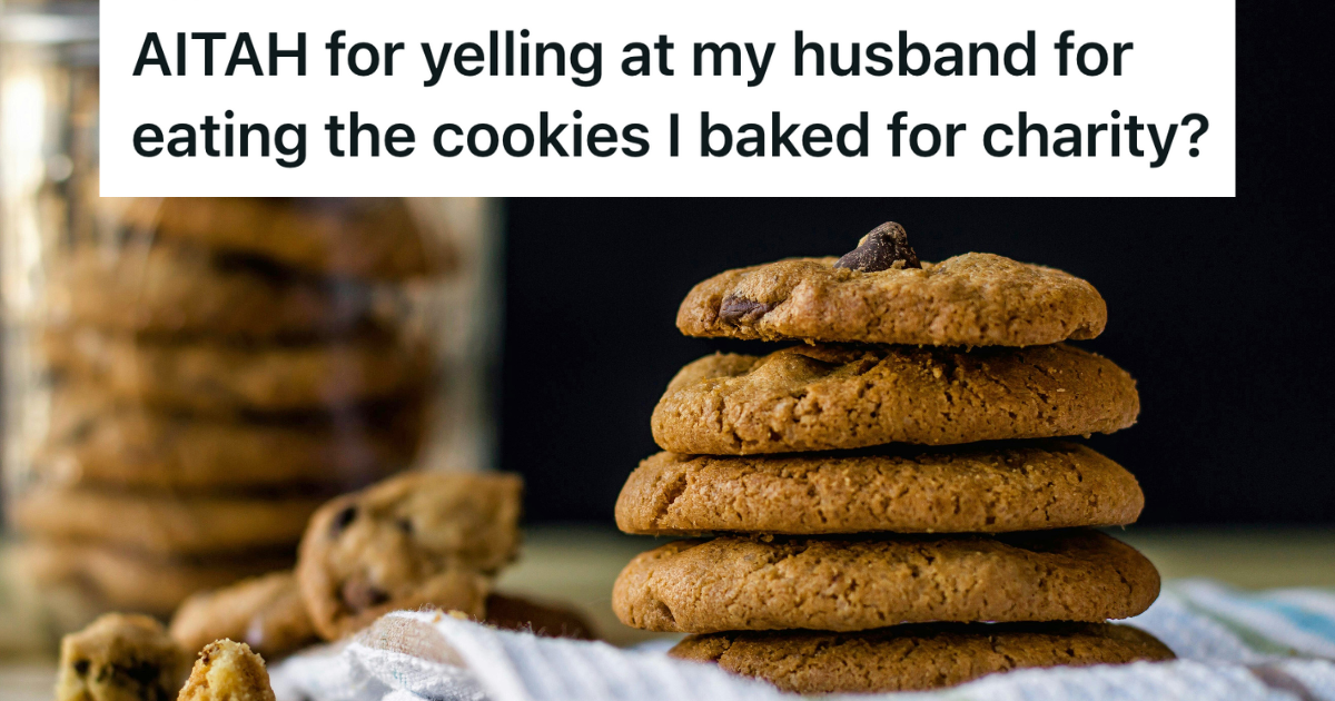 She Prepared Cookies For Charity, But Then Her Husband Ate Them All And ...