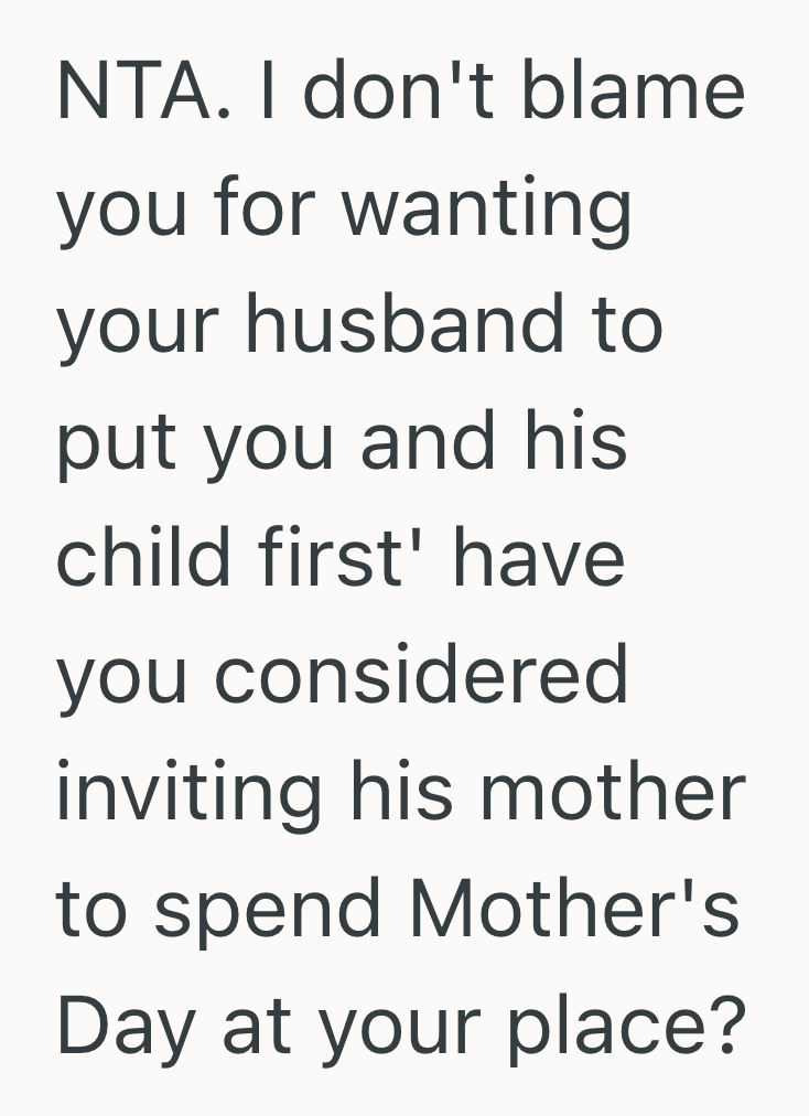 Selfish Husband Chose To Spend Mother’s Day With His Mom, So His Wife ...