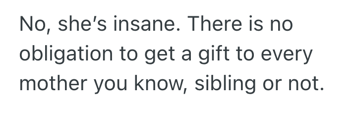 Her Sister Sent Her A Wishlist For Mother’s Day, But She Doesn’t Think ...