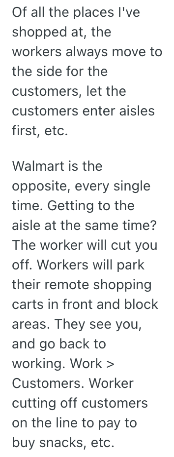 Walmart Customer Had Only Bad Experiences At The Store, So They Let The ...