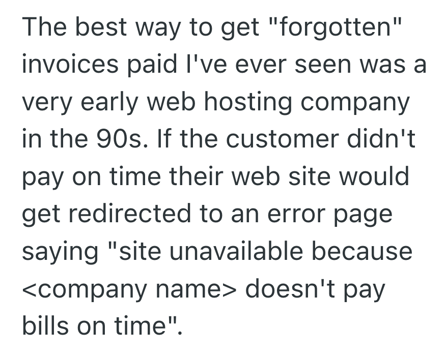 His Client Kept Refusing To His Bill, Saying To Email Him Until He Did ...